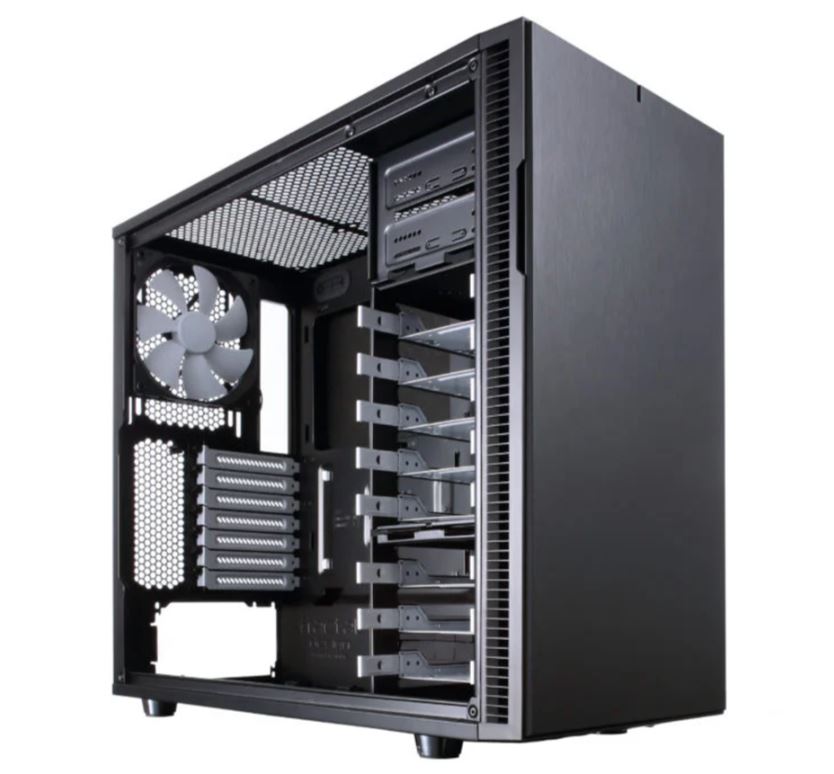 מארז חברת Fractal Design דגם Define 5 Compact Black Solid צבע שחור
