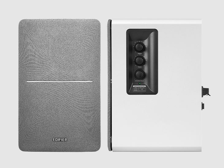 רמקולים Edifier R1280DB - Powerful Bookshelf Speakers(white silver)