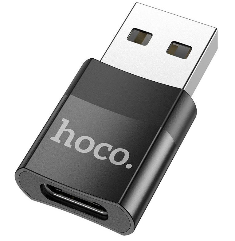 מתאם Hoco UA17 USB2.0 זכר Type C נקבה