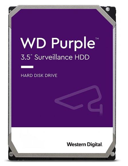 כונן קשיח Western Digital Purple 8TB 256MB 7200rpm Sata WD82PURZ